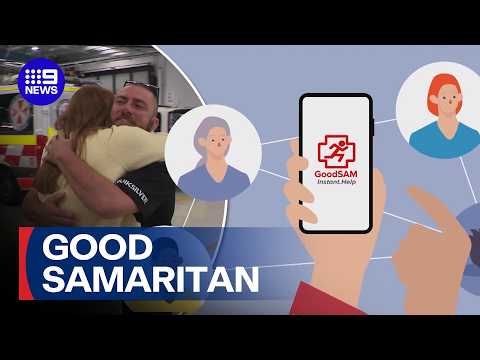 The mobile app that saved a Sydney man's life in the nick of time | 9 News Australia