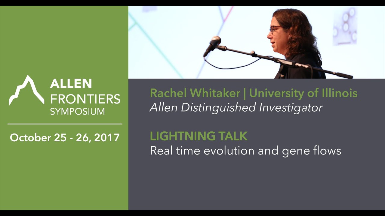 Rachel Whitaker | 2017 Allen Frontiers Symposium - YouTube