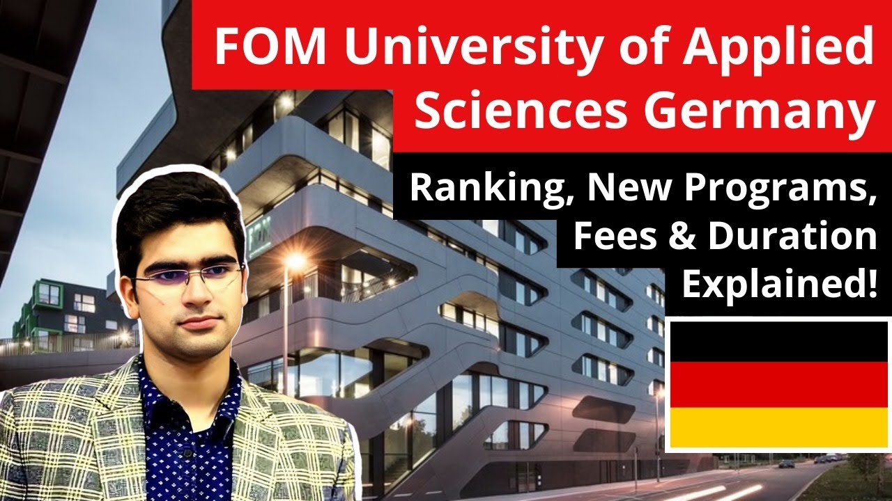 Fom University of Applied Sciences Germany: Ranking, New Programs, Fees ...