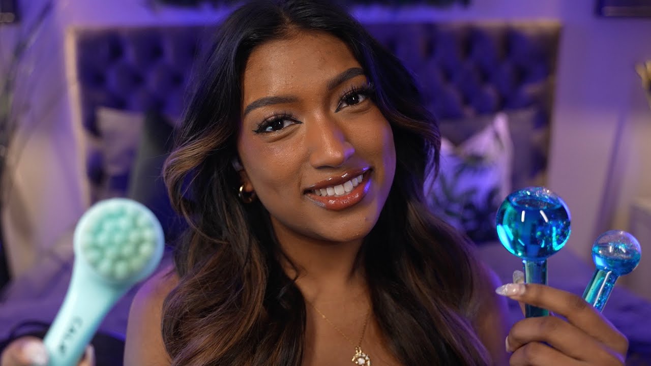 ASMR Chill Spa ️ | Winter Facial, Pampering, & Tingles (Layered Sounds ...