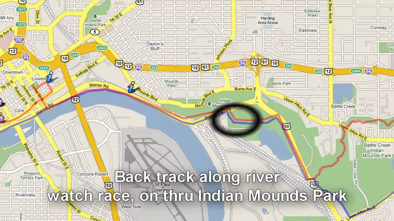 Bike Woodbury to St Paul - MN Marathon - YouTube