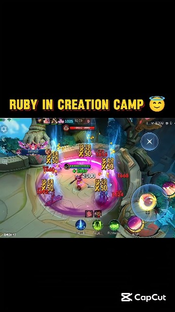 Ruby in Creation camp 😇 #shorts #ruby #mlbb - YouTube