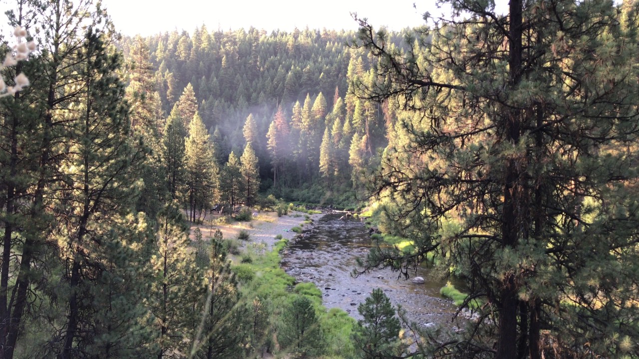4K Oregon relaxing John Day River - YouTube