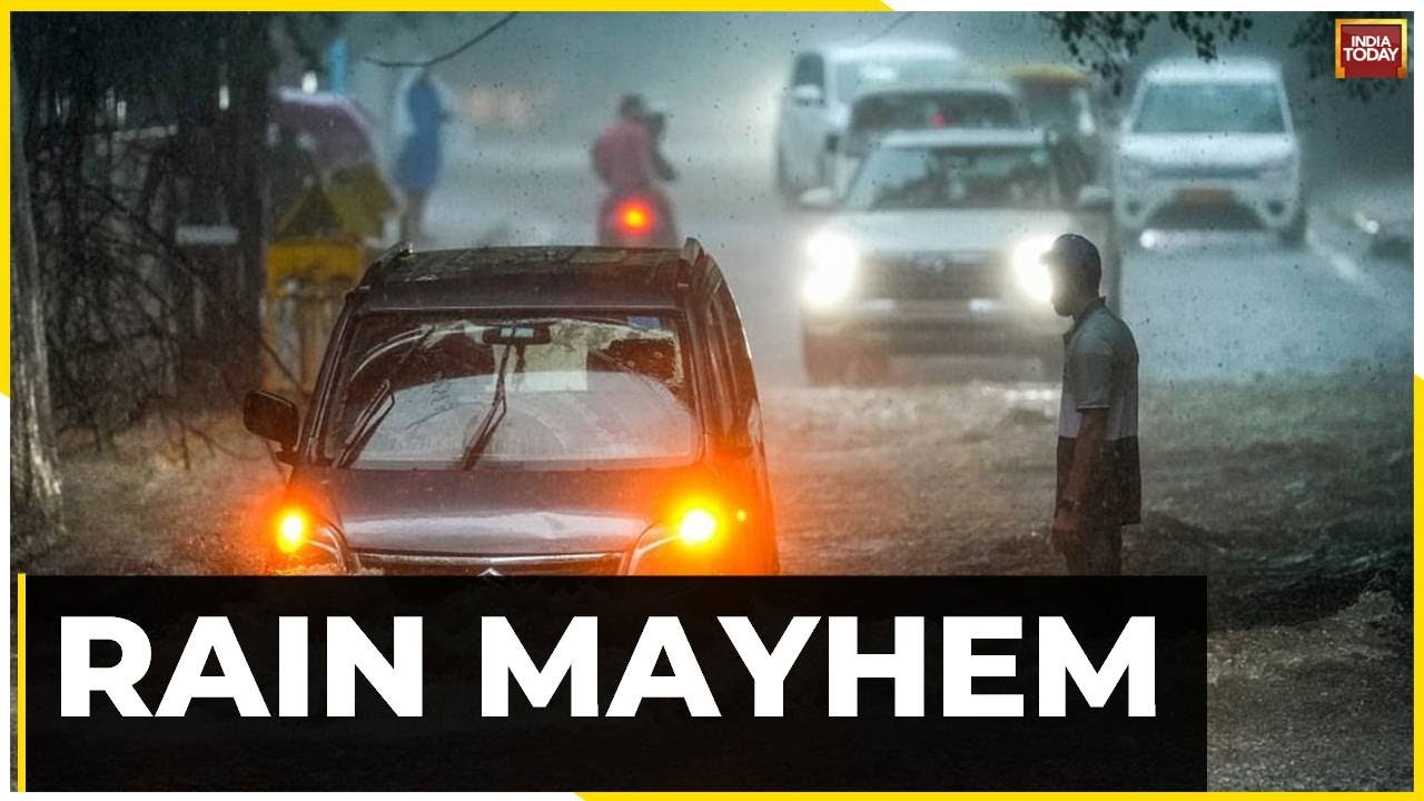 Rain Mayhem: Heavy Rain Lashes In Parts Of India, Schools And Colleges ...
