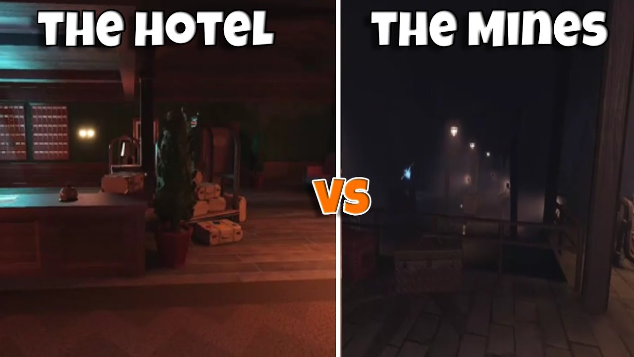 Roblox DOORS Hotel VS Mines Starting Room! - YouTube