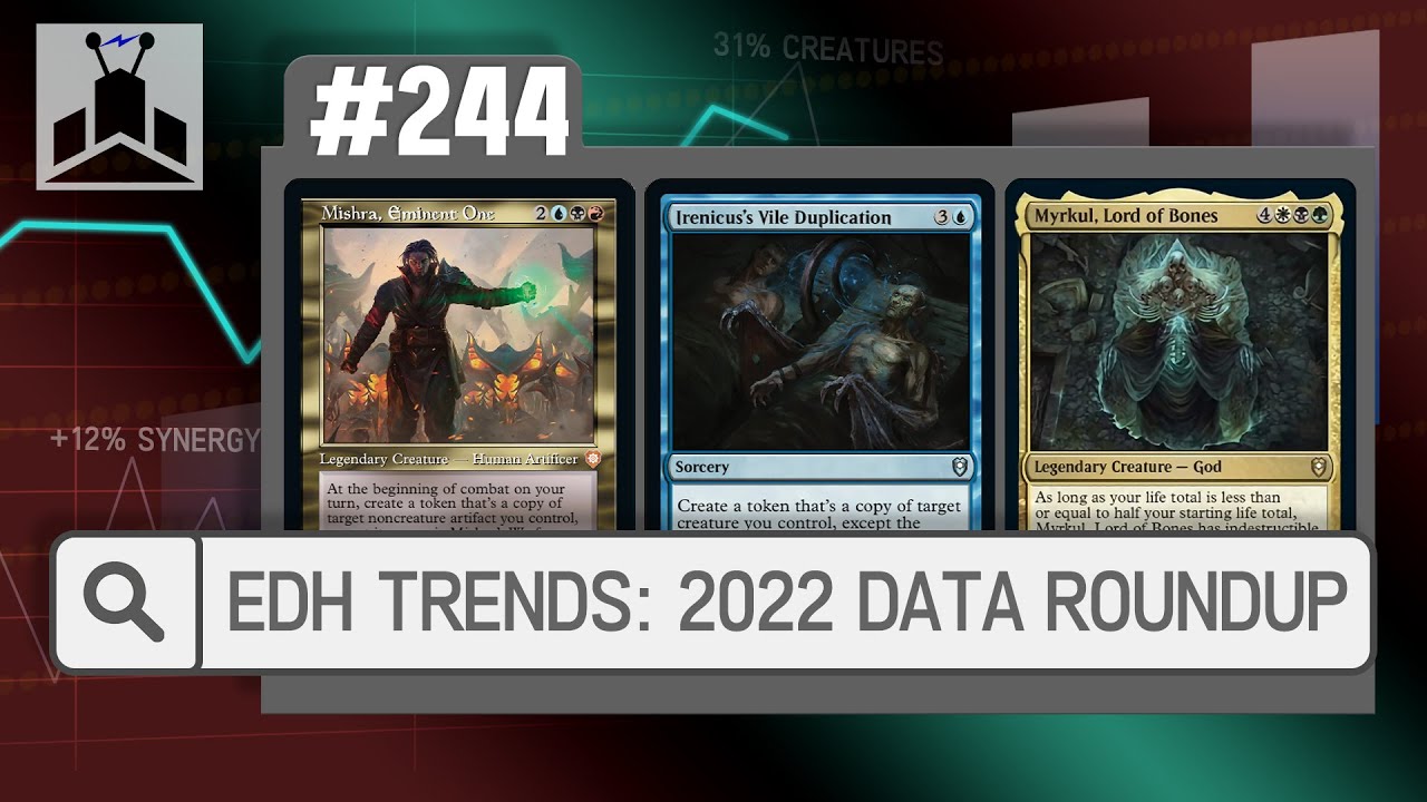 Commander Trends: The 2022 EDH Data Roundup | EDHRECast 244 - YouTube