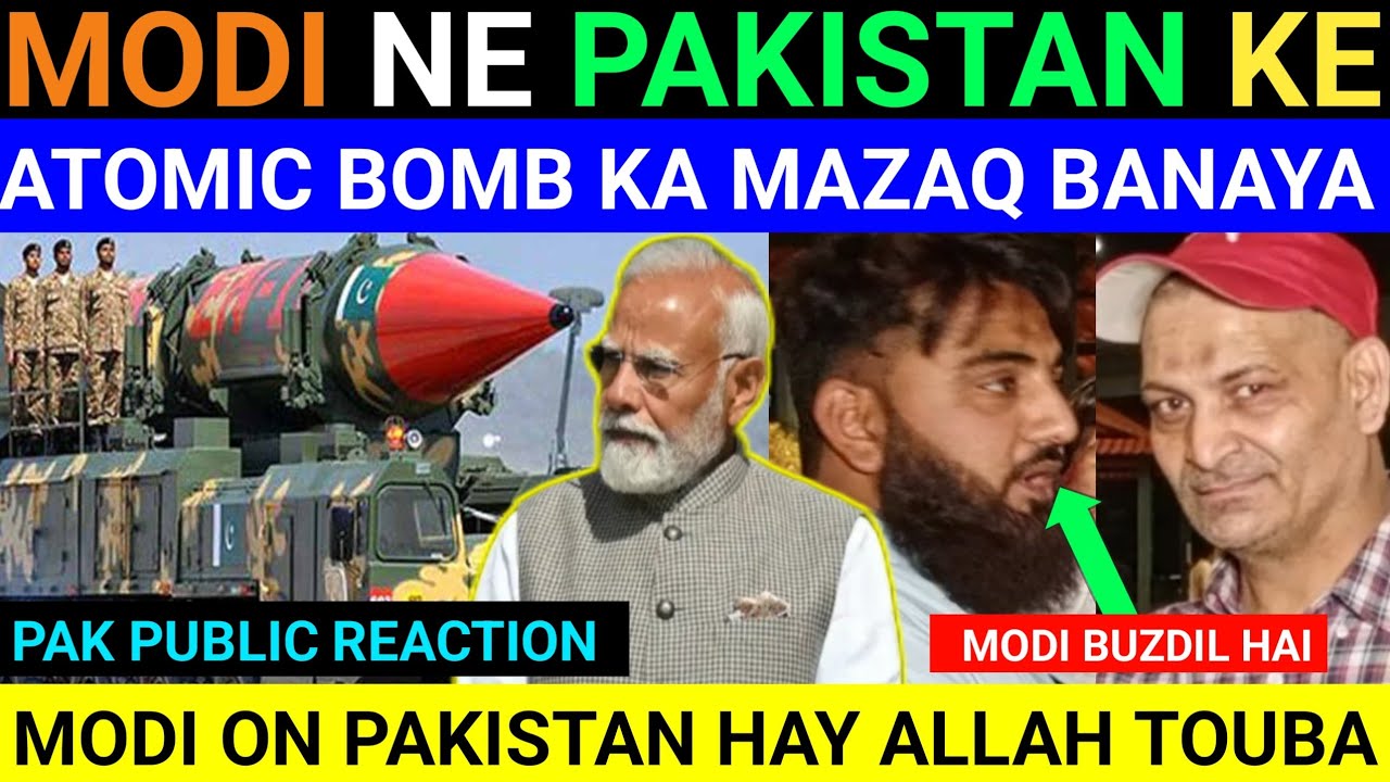 PM MODI ON PAKISTAN: 'HAY ALLAH TOUBA...', MODI MADE FUN OF PAKISTAN'S ...