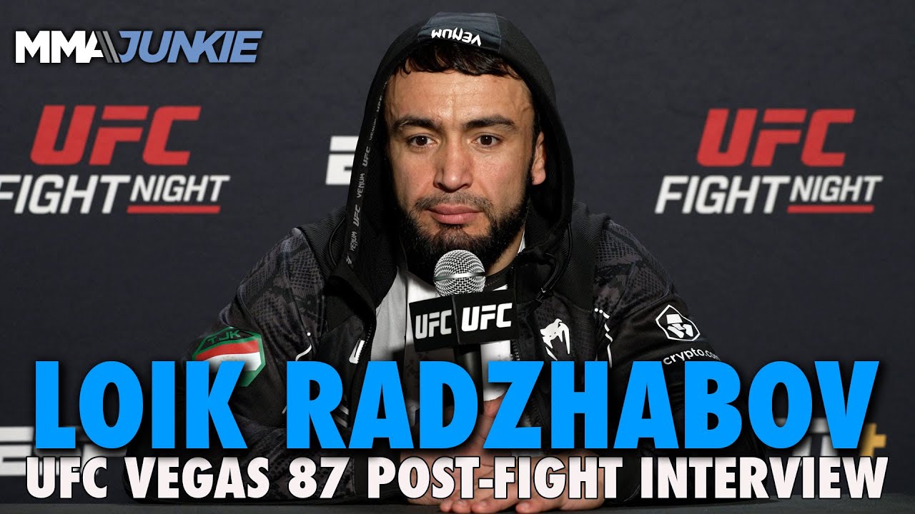 Loik Radzhabov Thought Referee Chris Tognoni Was Late With TKO Stoppage ...