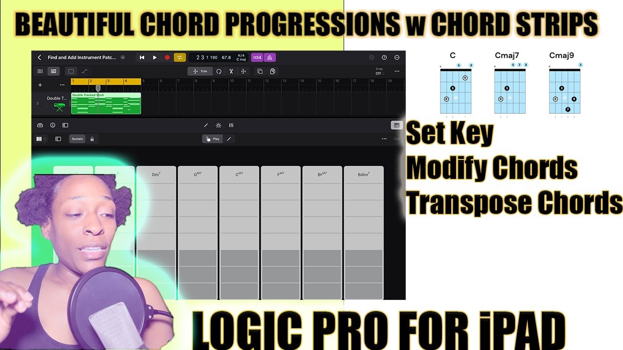 Mastering Chord Strips in Logic Pro for iPad | Your Guide to Modifying ...