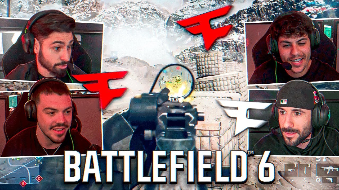 FAZE CLAN Play BATTLEFIELD 6 MULTIPLAYER for the FIRST TIME! - YouTube