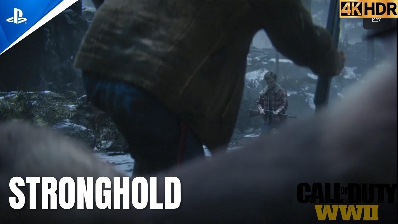 Stronghold | Call of Duty: WWII Pt.3 | PS5 - 4K60fps HDR | - YouTube