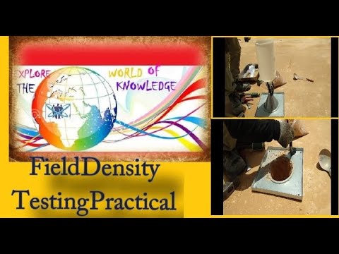 Field density testing - YouTube