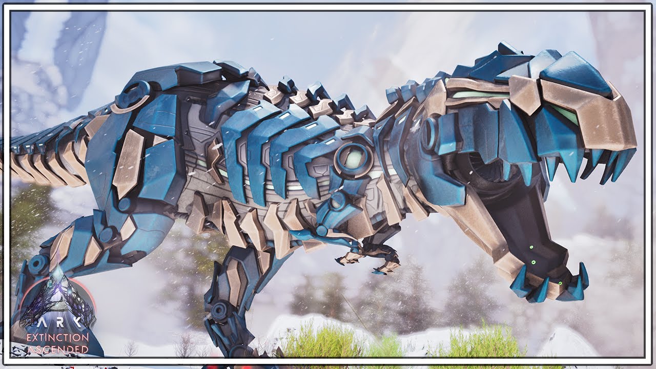 We Tamed This Epic Rex We Found In The Snow... | Ark Extinction ...