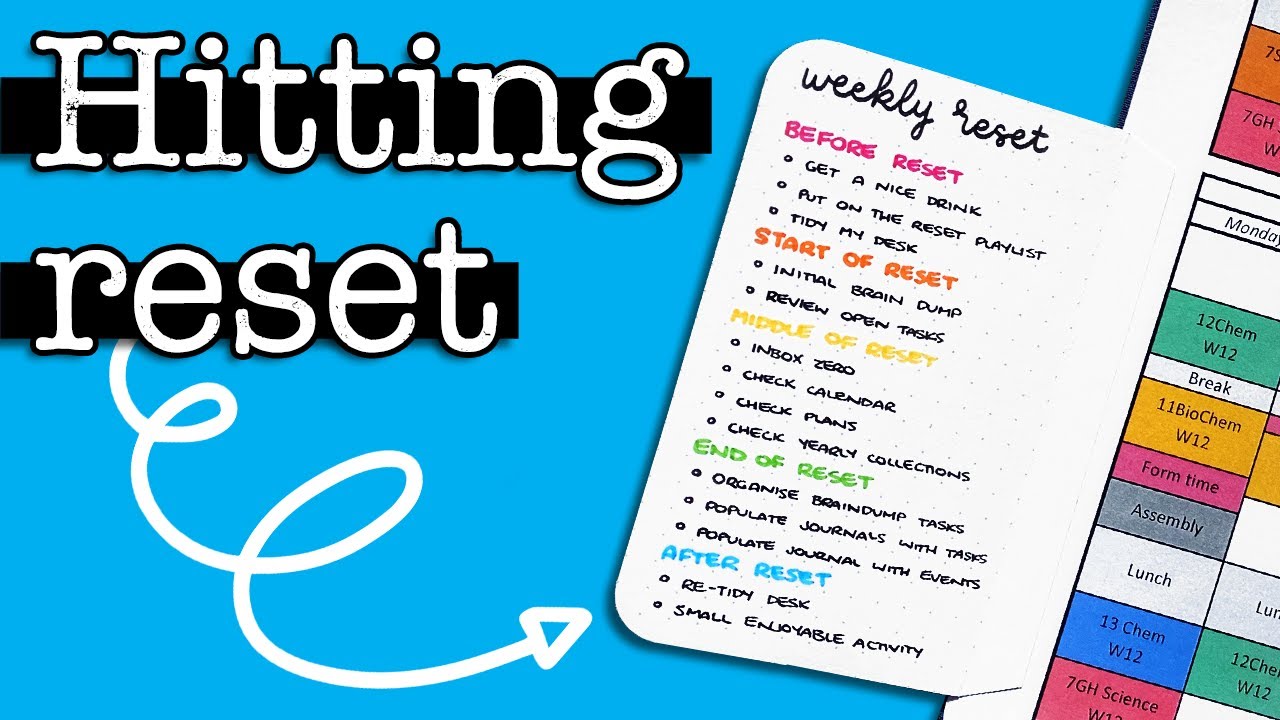 My weekly reset routine 💜 Starting the week cool, calm, and collected ...