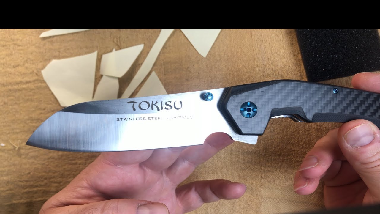 Tokisu Bushcraft Folder Knife - YouTube