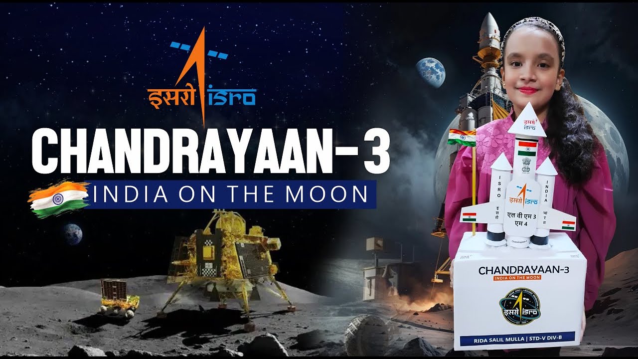 Chandrayaan-3 Working Model | Chandrayaan Project For School | Space ...