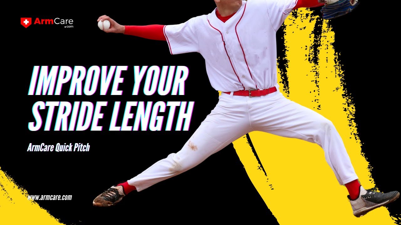 Tips to Improve Stride Length for Pitching Domination - YouTube