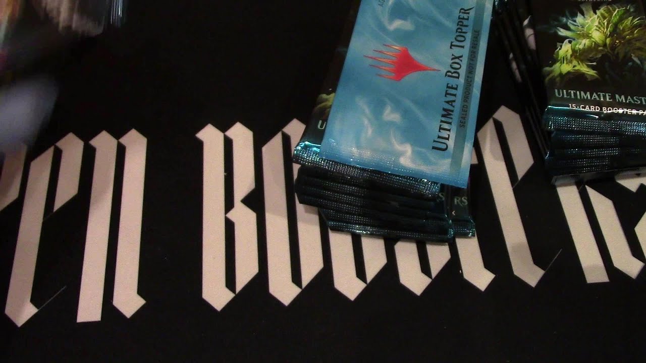 Ultimate Masters whole box opening! Let's keep the vids going!! - YouTube