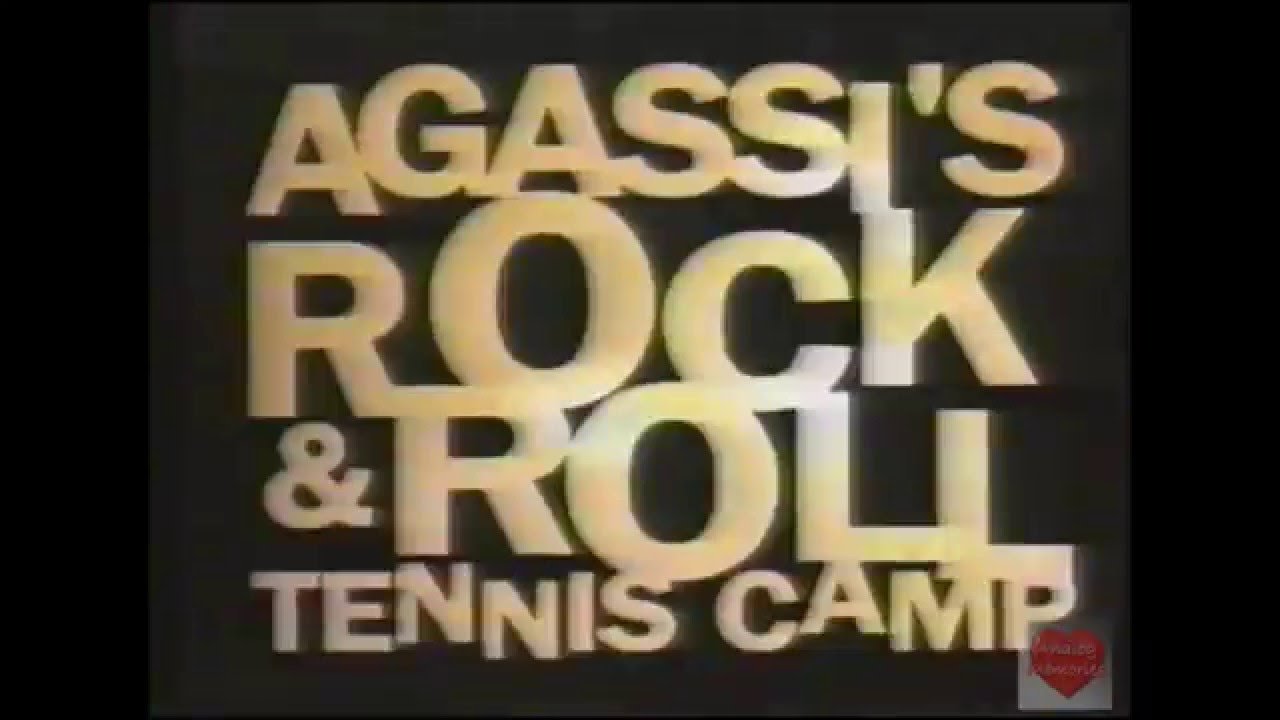 Andre Agassi's Rock & Roll Tennis Camp Nike Television Commercial 1991 ...