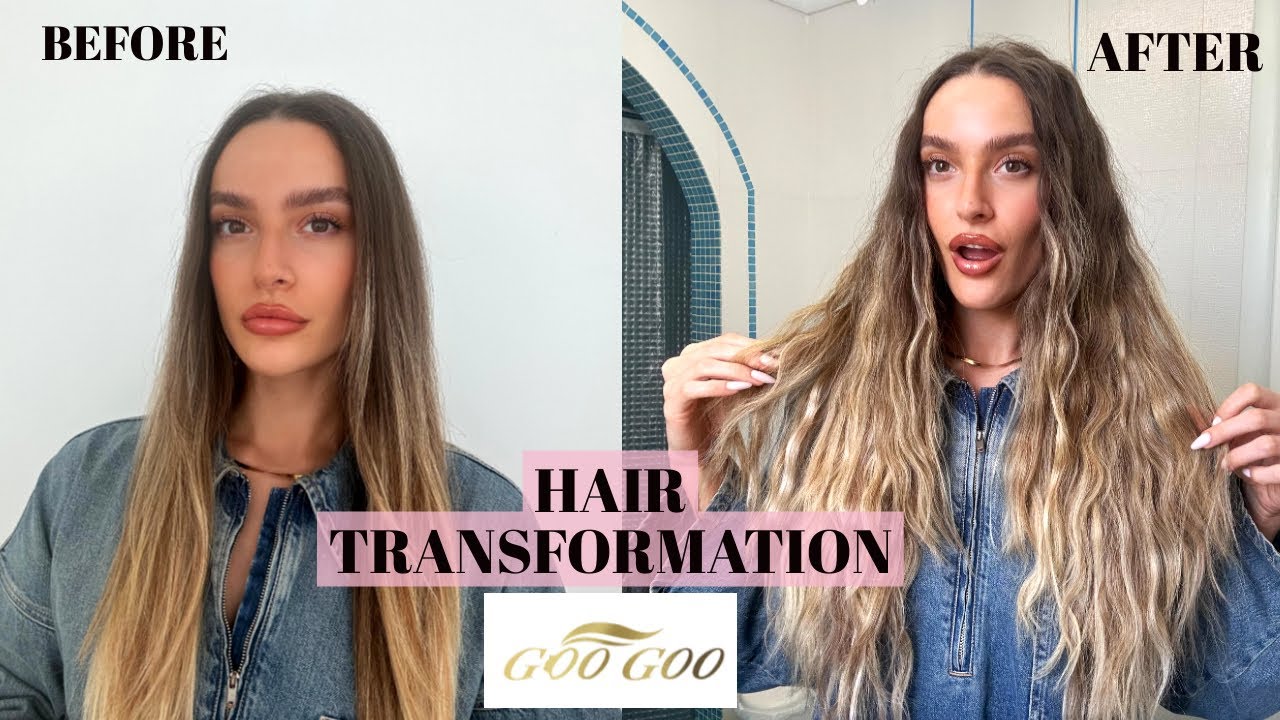 THE TRUTH ABOUT GOOGOO HAIR EXTENSIONS|How to apply| - YouTube