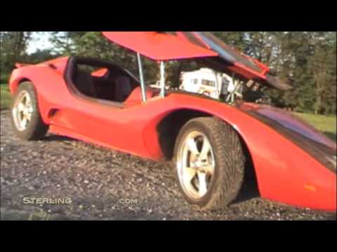 Sterling kit car w/turbo rotary engine -- 360 degree walk-around - YouTube
