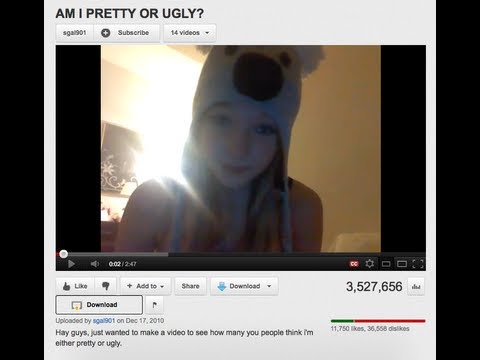 Latest Youtube Tween Videos: Am I Ugly? - YouTube