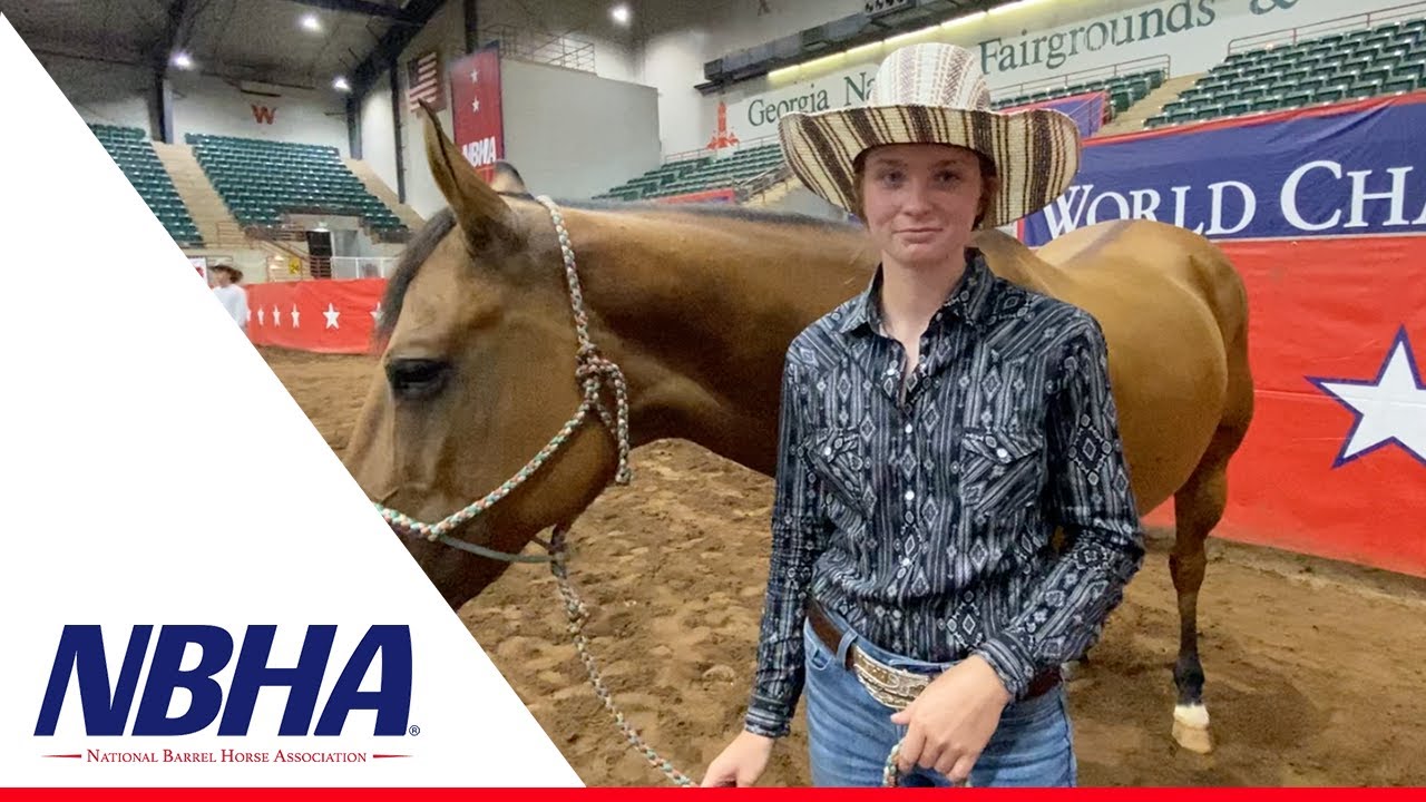 2023 NBHA Teen 4D World Champion Victoria Hamus & RJC BURNIEWOOD - YouTube