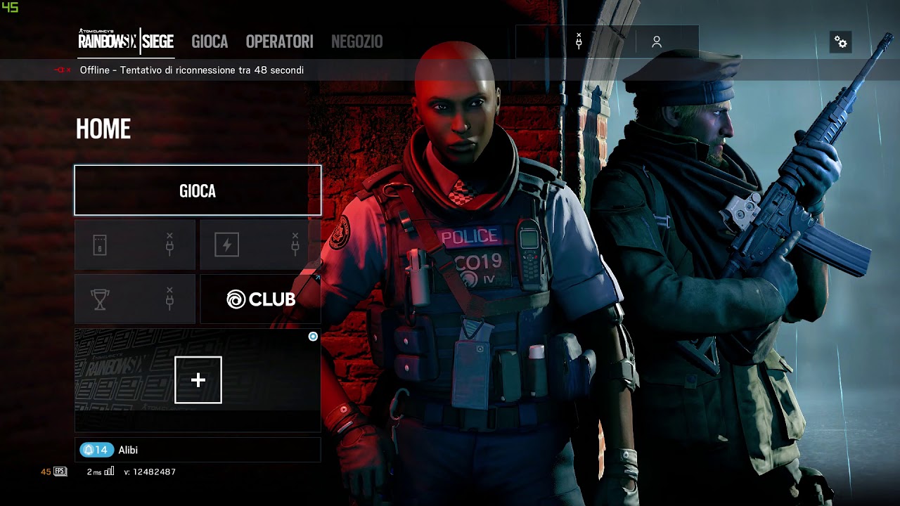 [Rainbow Six Siege] Operation Grim Sky - Menu Screen - YouTube