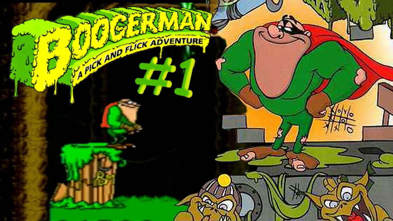 Грязь, вонь и безнадёжность - Boogerman (16bit) #1 - YouTube