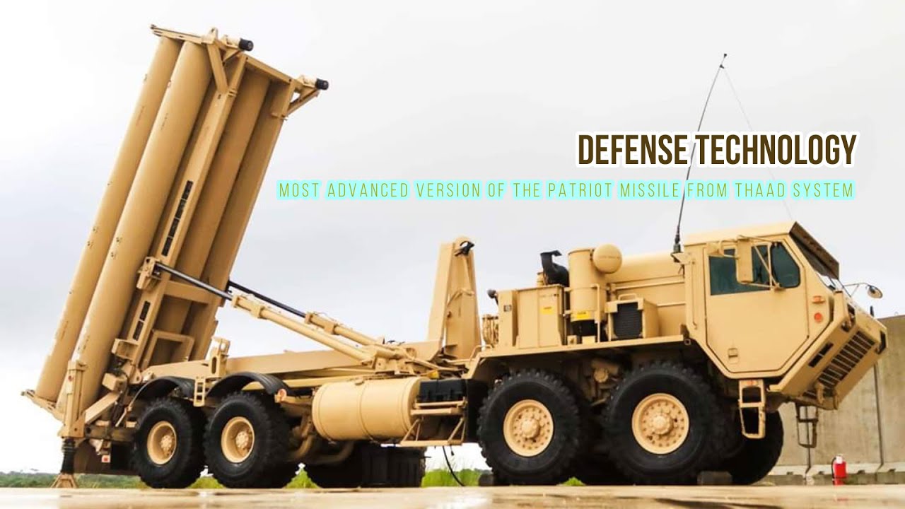 This Is most advanced version of the Patriot missile from THAAD system ...