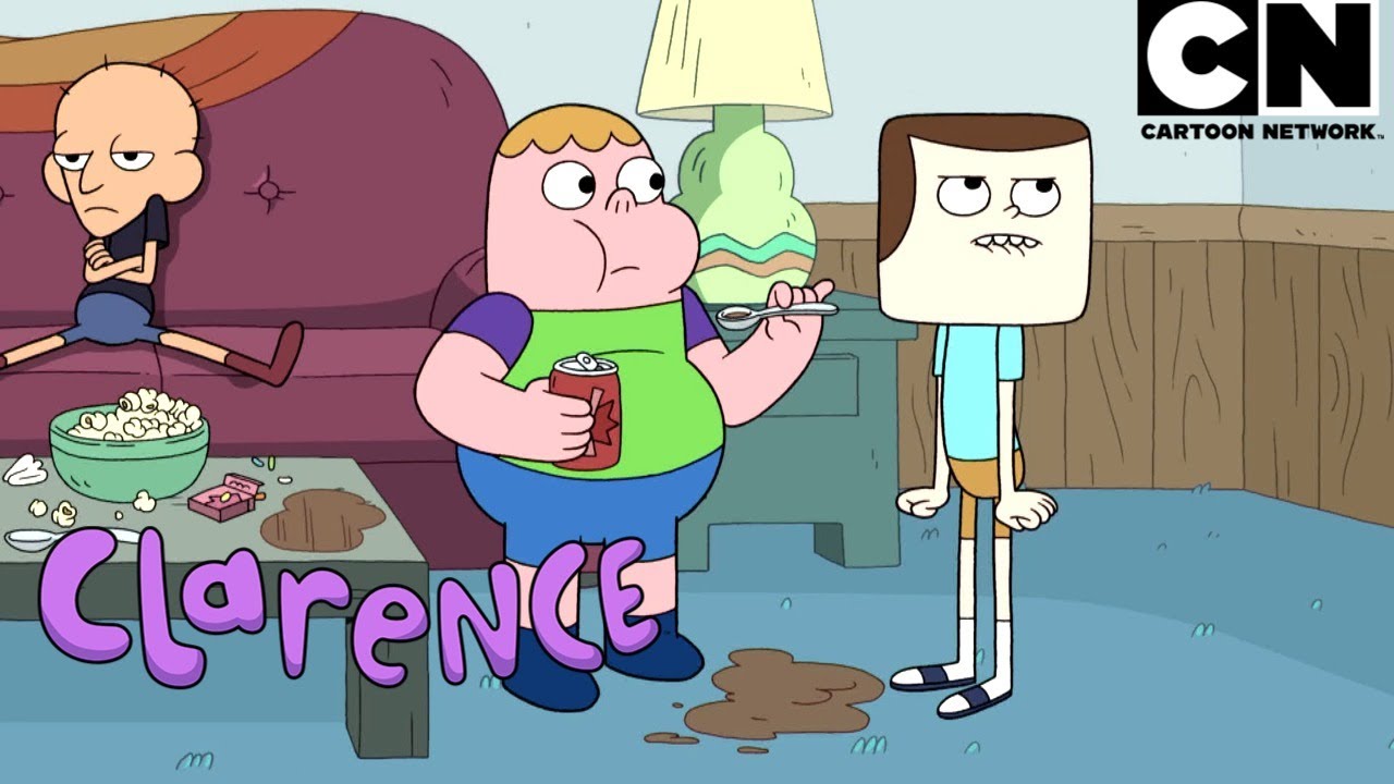 Una tarea extraña que provoca el enojo de Jeff | Clarence LA | Cartoon ...