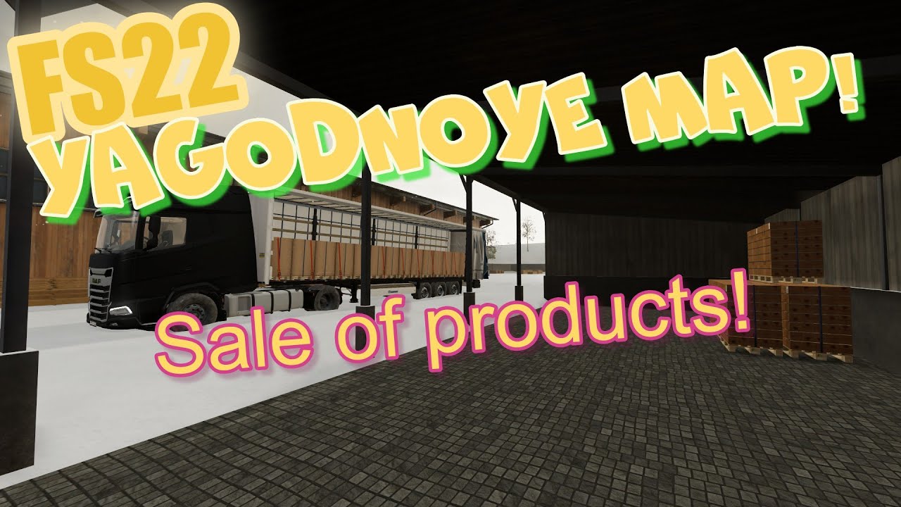 FS22 Yagodnoye Map! Production! #maps #building #objects - YouTube