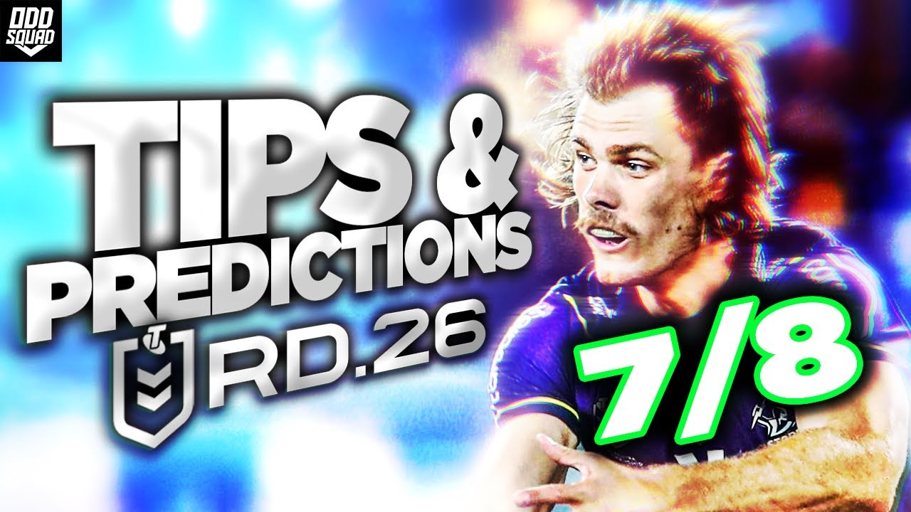 NRL Round 26 2023 Tips & Predictions - DEEP DIVE! - YouTube