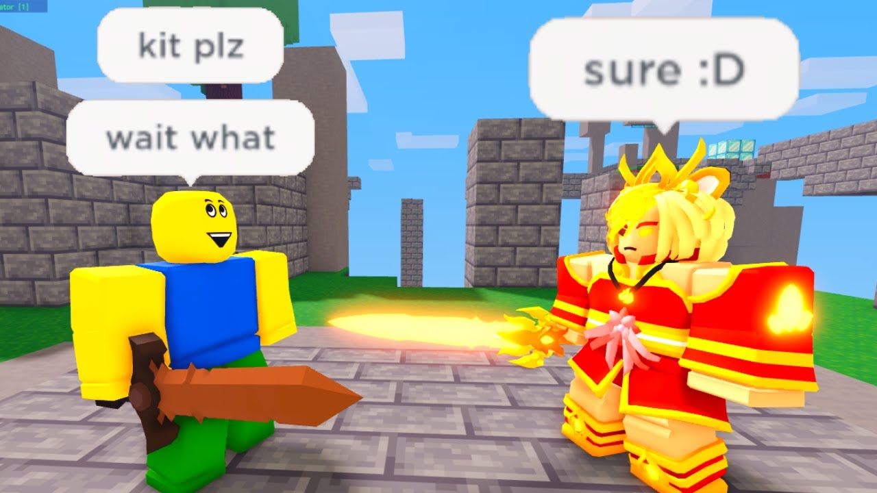 when kit begging works.. - YouTube