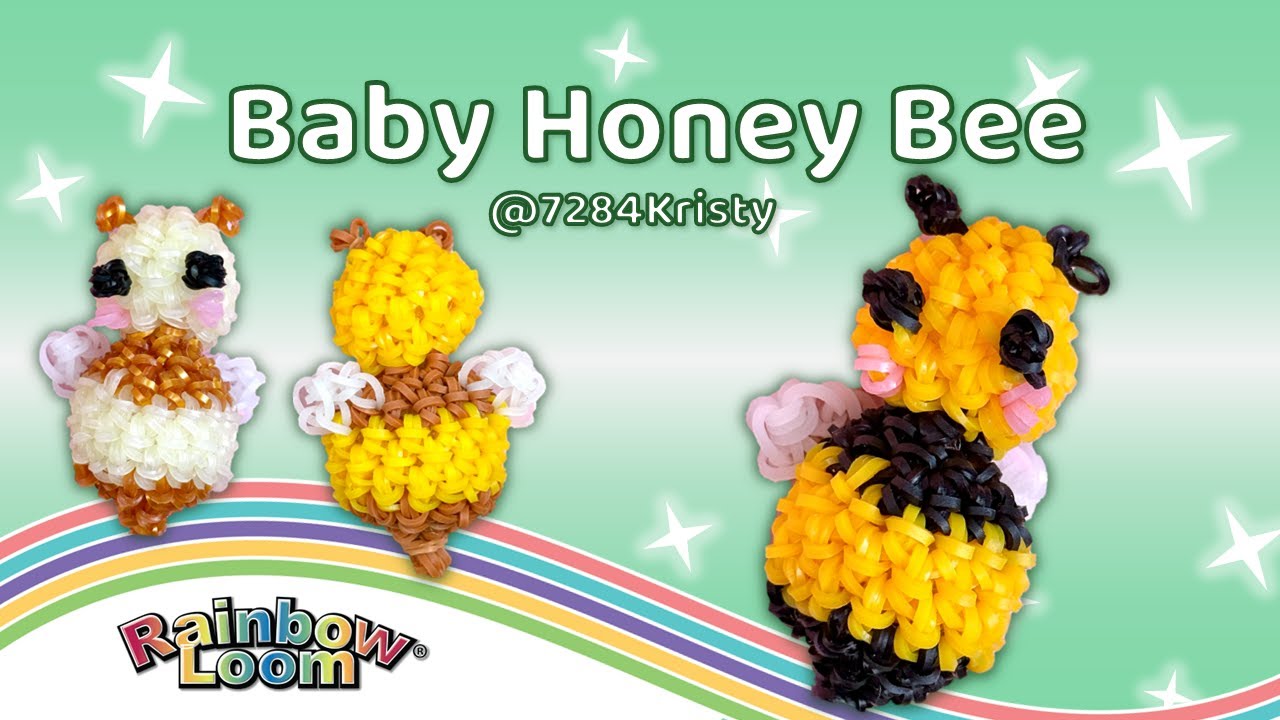 Loomigurumi Baby Honey Bee | Rainbow Loom Tutorial by Michelle ...