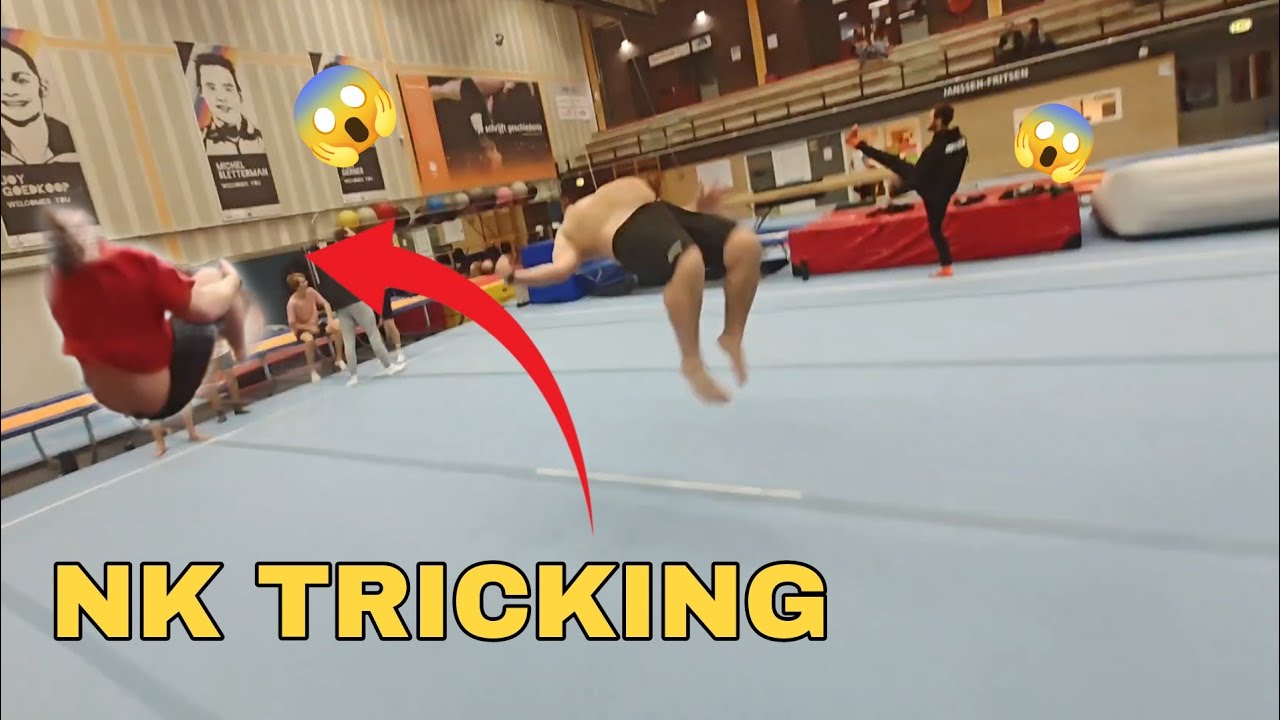 Gekke tricks op het nk tricking - YouTube