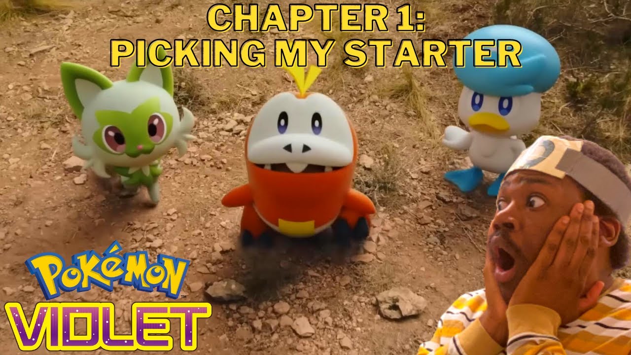NOOB PLAYS POKEMON VIOLET FOR THE FIRST TIME [CHAPTER 1: PICKING MY ...