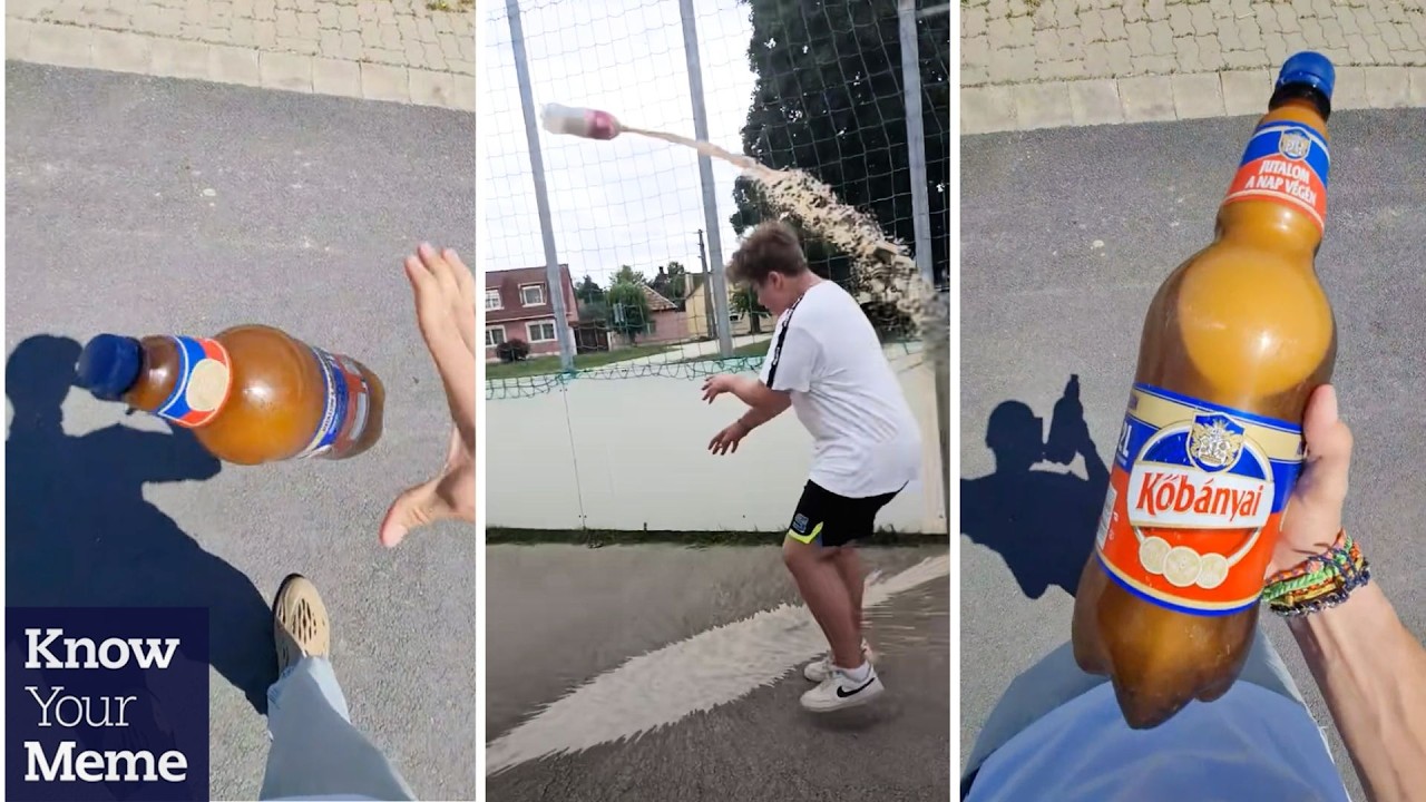 Habos Babos: Hungarian TikTok Trend Of Bouncing Bottles Off The Ground ...