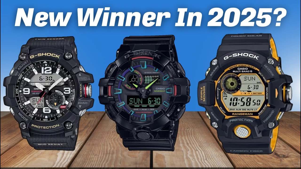 Top 6 Casio G Shock Watches Forever 2025 - YouTube