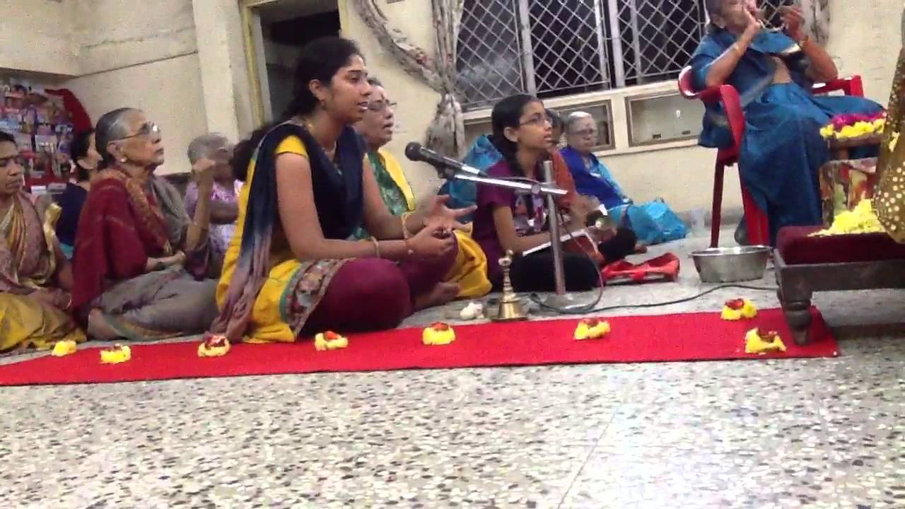 Sai Bhajan - Gayathri - Mandhir Me Thum Ram Ho Sayee - Anna - YouTube