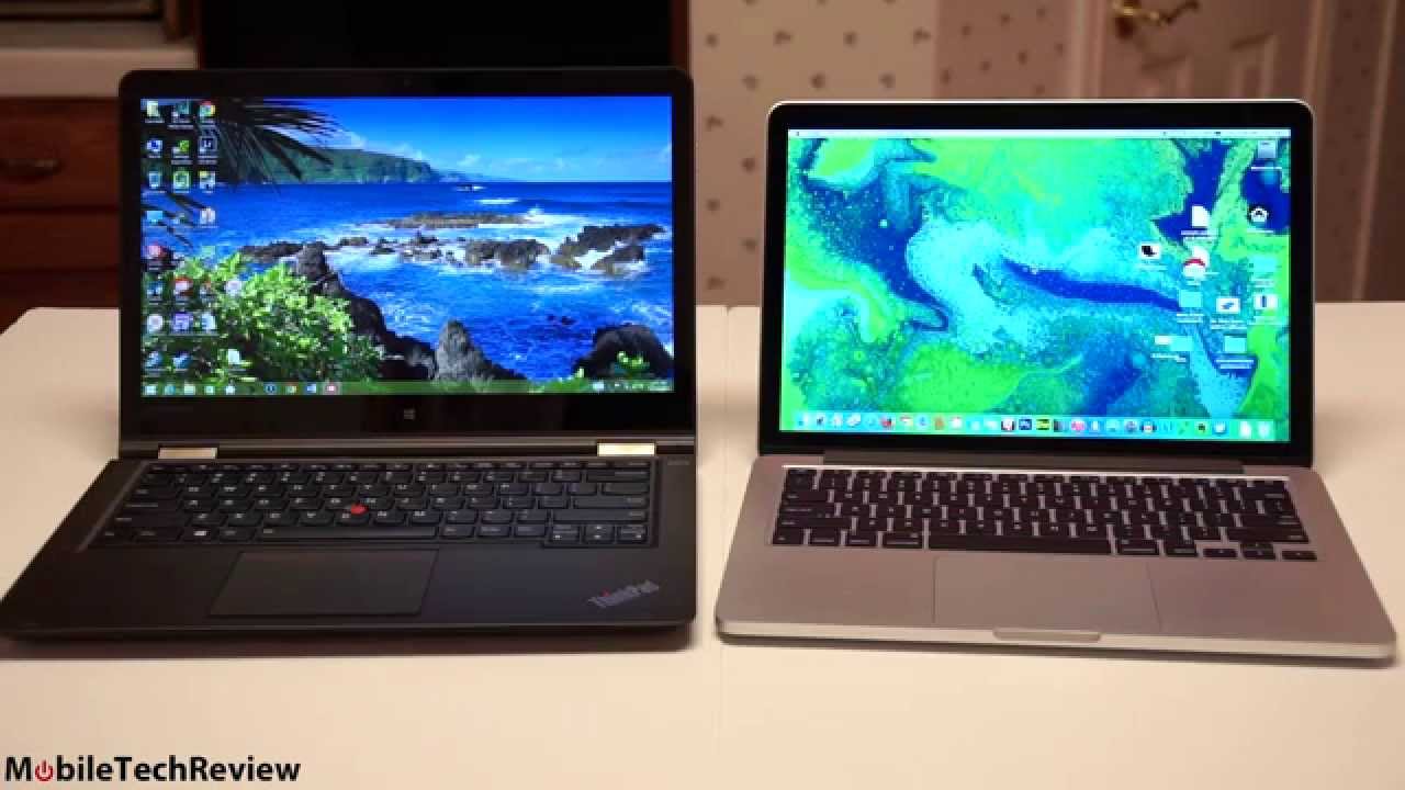 13 Retina MacBook Pro Vs Lenovo ThinkPad Yoga 14 Comparison Smackdown