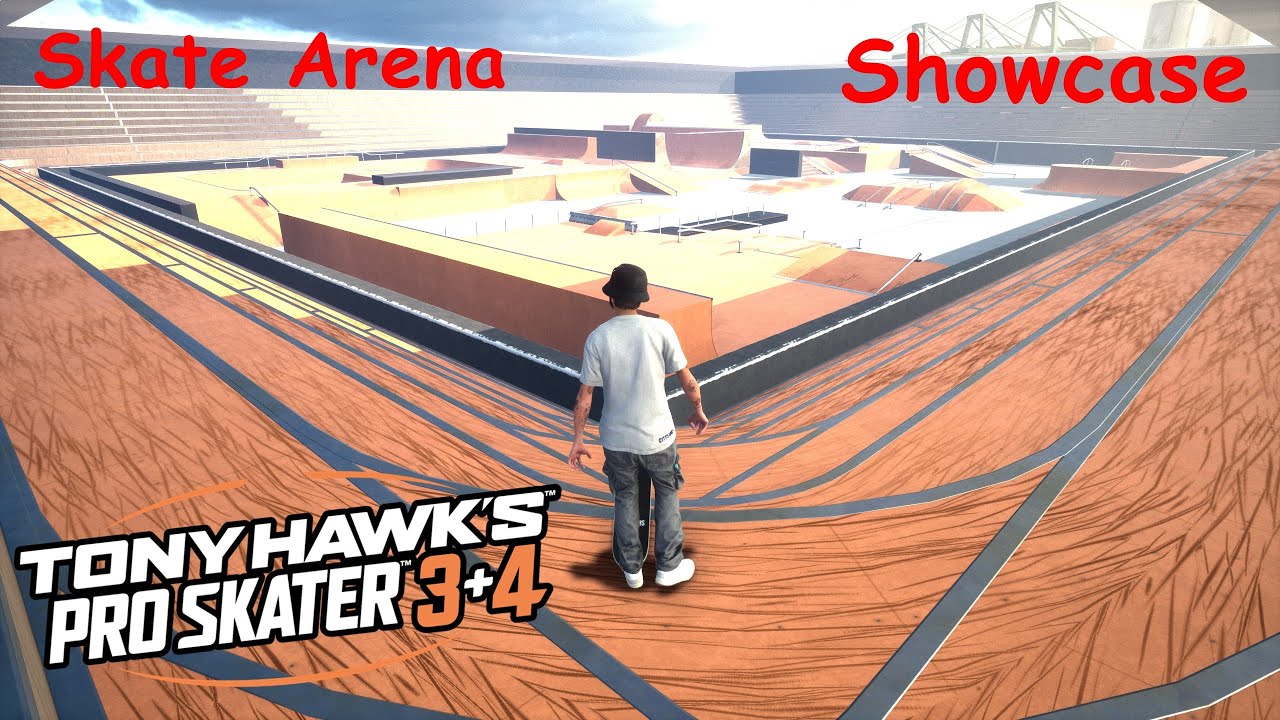 Tony Hawk's Pro Skater 3&4 - Skate Arena (Custom Park Showcase) - YouTube