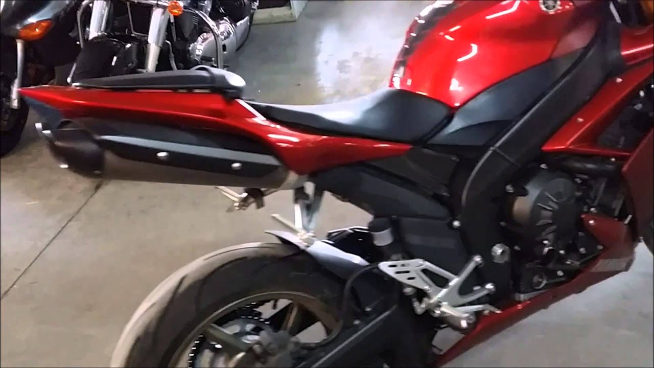 2008 used yamaha r1 crotch rocket for sale u1981 - YouTube