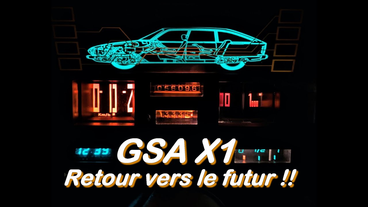 Citroën GS - GSA X1 de 1983 - YouTube