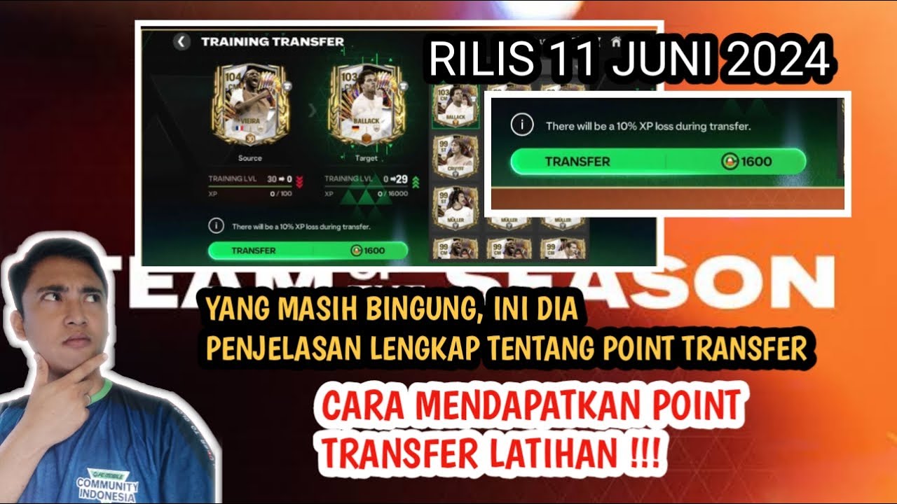 PENJELASAN DAN CARA MENDAPATKAN POINT TRANSFER - YouTube