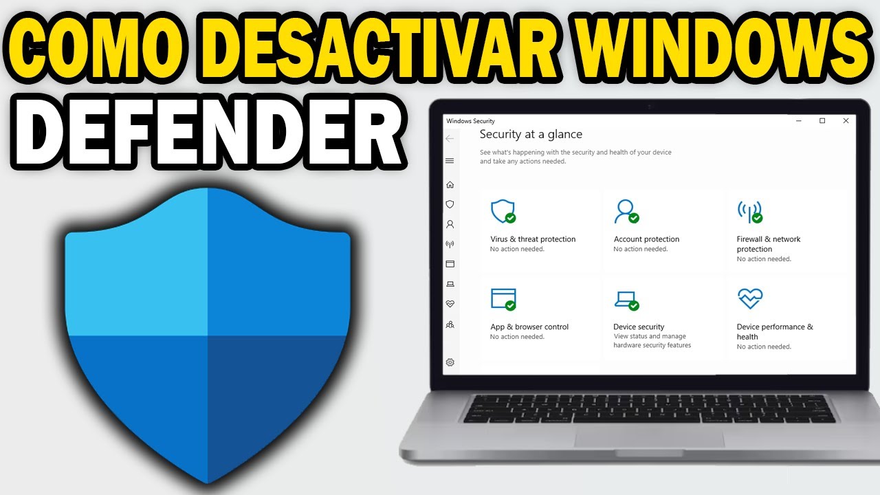 Cómo DESACTIVAR Windows Defender en Windows 10 y 11 | Guía Paso a Paso ...