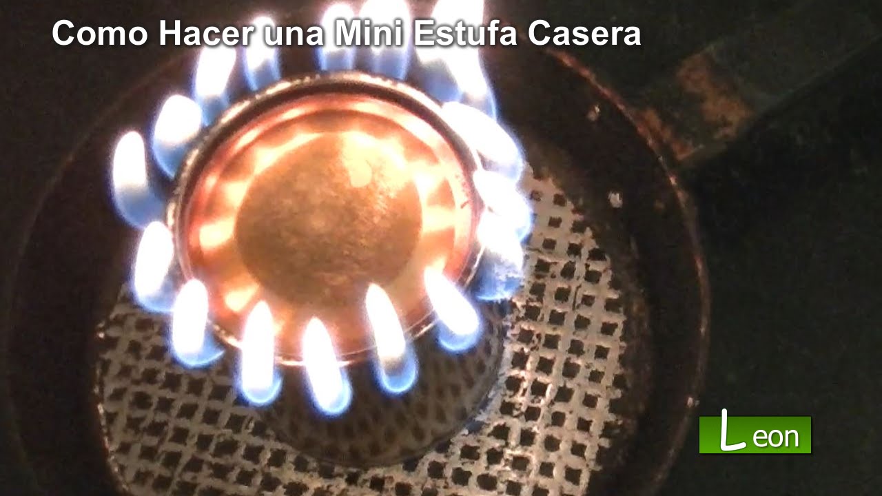 Como Hacer una Mini Estufa Casera 👍 cocina casera portátil. videos de ...