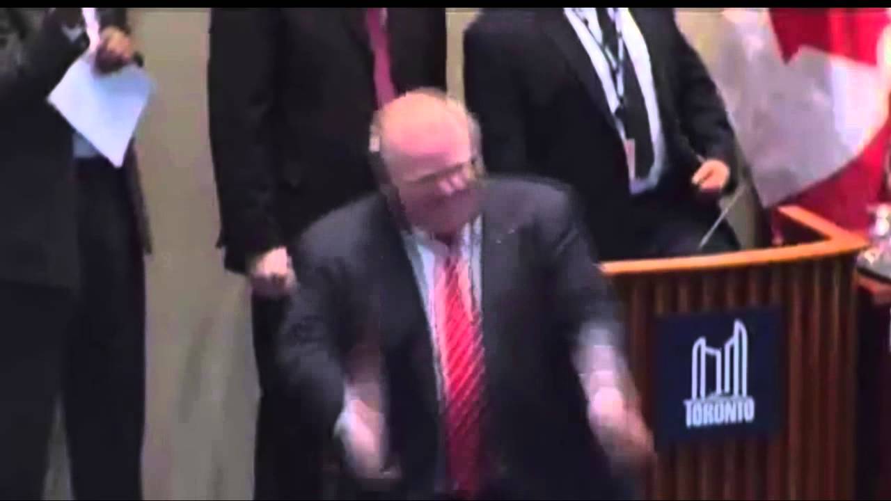 Toronto mayor Rob Ford, dancing - YouTube