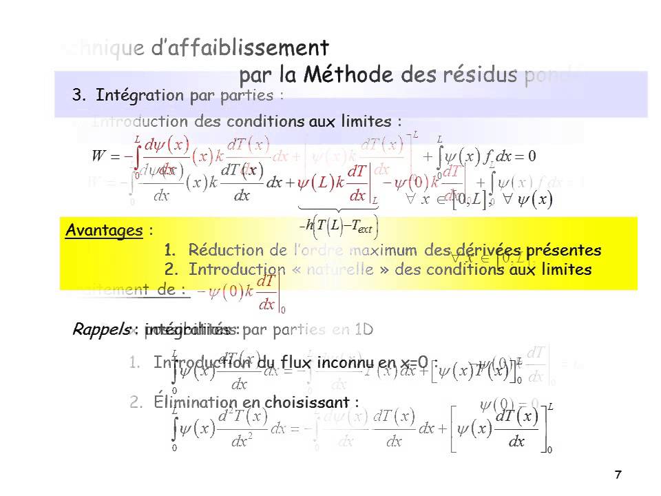 Cours De Modélisations Numérique par la Méthode des Elements finis Part ...