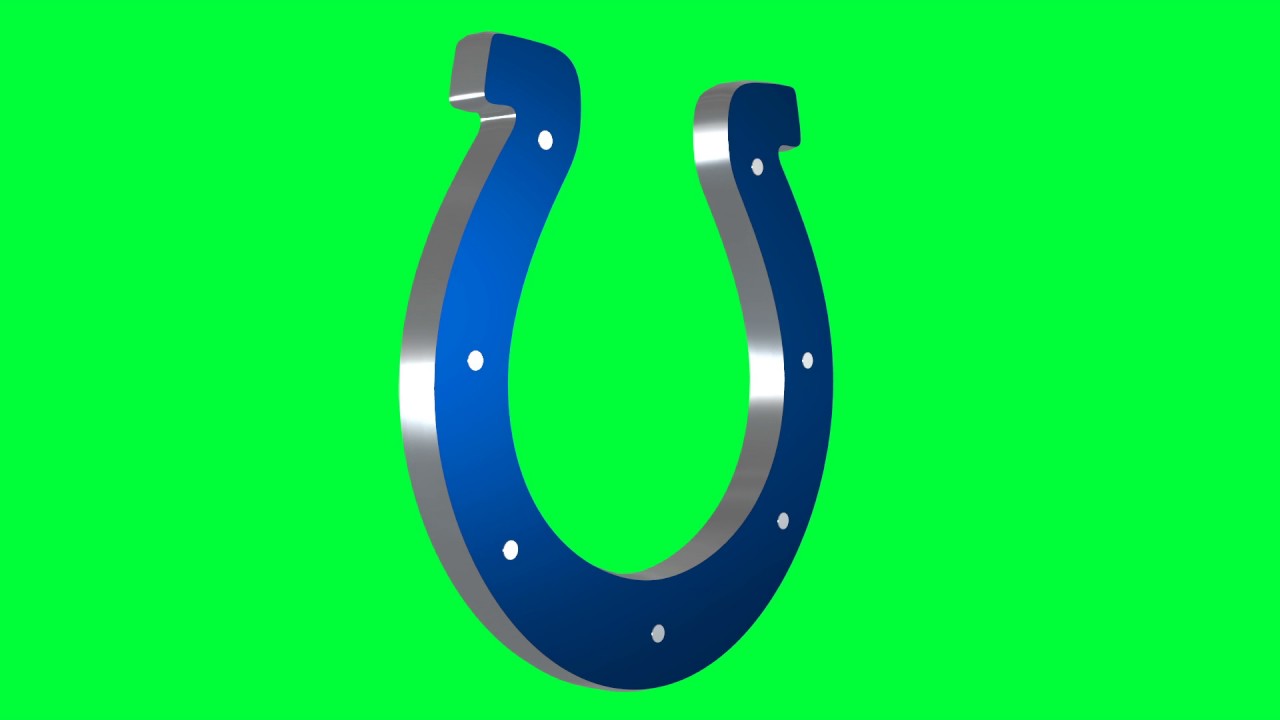 Indianapolis Colts Green Screen Logo Loop Chroma Animation - YouTube